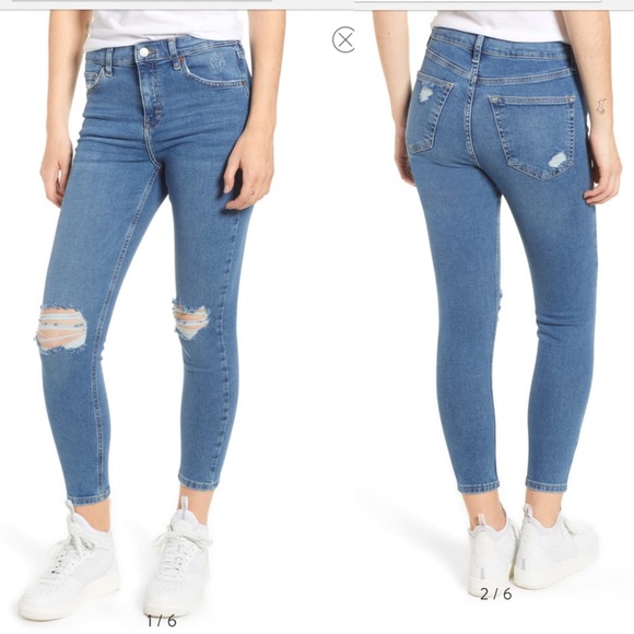 Topshop | Jeans | Topshop Jamie Ripped Jeans | Poshmark